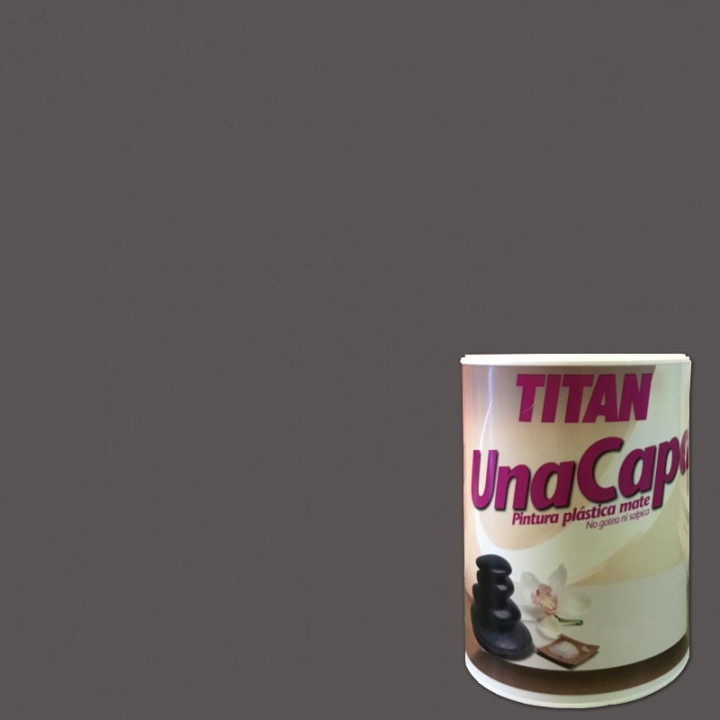 COMPRAR PINTURA PLáSTICA TITAN UNA CAPA GRIS INTENSO ONLINE